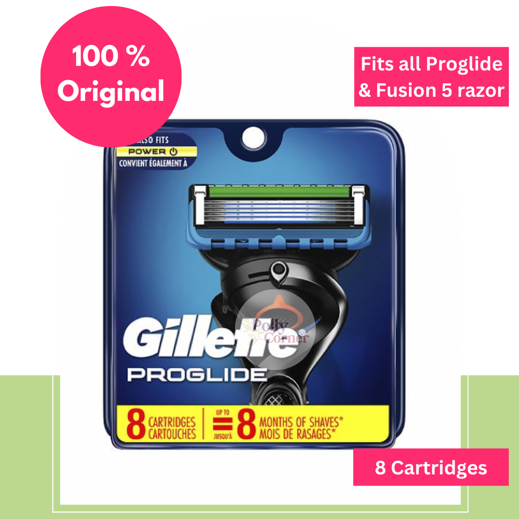 Jual Gillette ProGlide Fusion Blades - Isi 4 & 8 Catridges - Original ...
