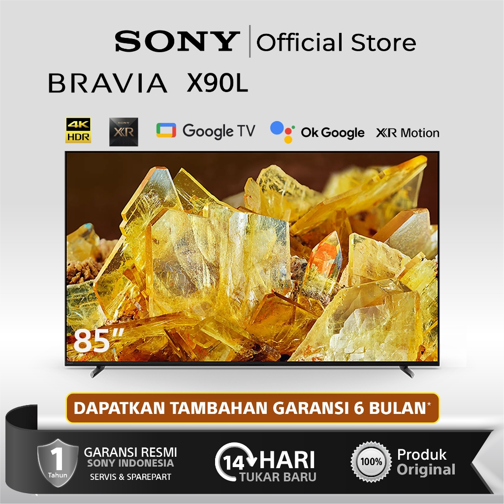 Jual Sony Bravia X90L 85'' Inch / 85X90L 4K Ultra HD High Dynamic Range | Shopee Indonesia
