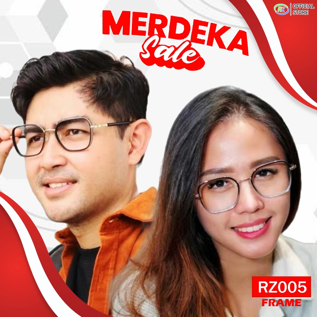 Jual Kacamata Frame Kotak Bahan Kombinasi Plastik Stainless - Kode ...