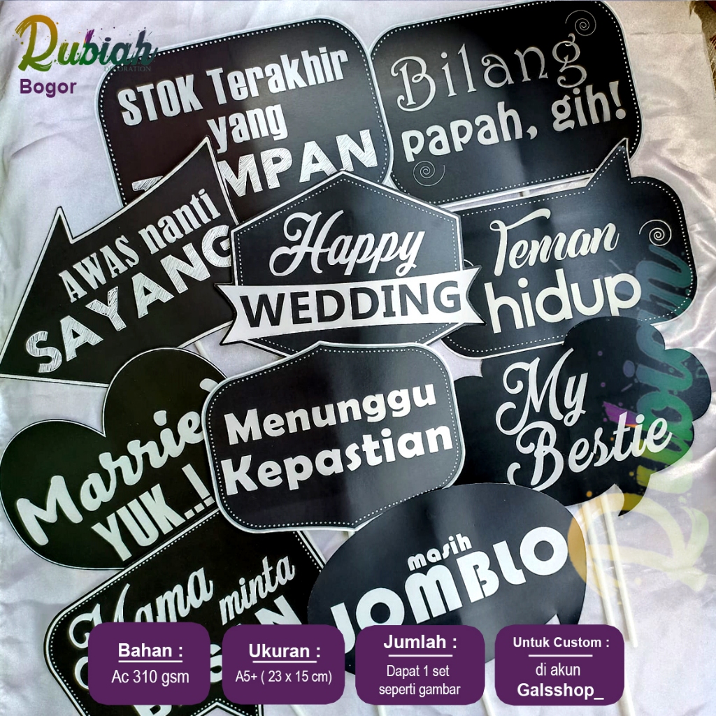 Jual Photobooth Props Terlengkap & Harga Terbaru Mei 2026 | Shopee ...