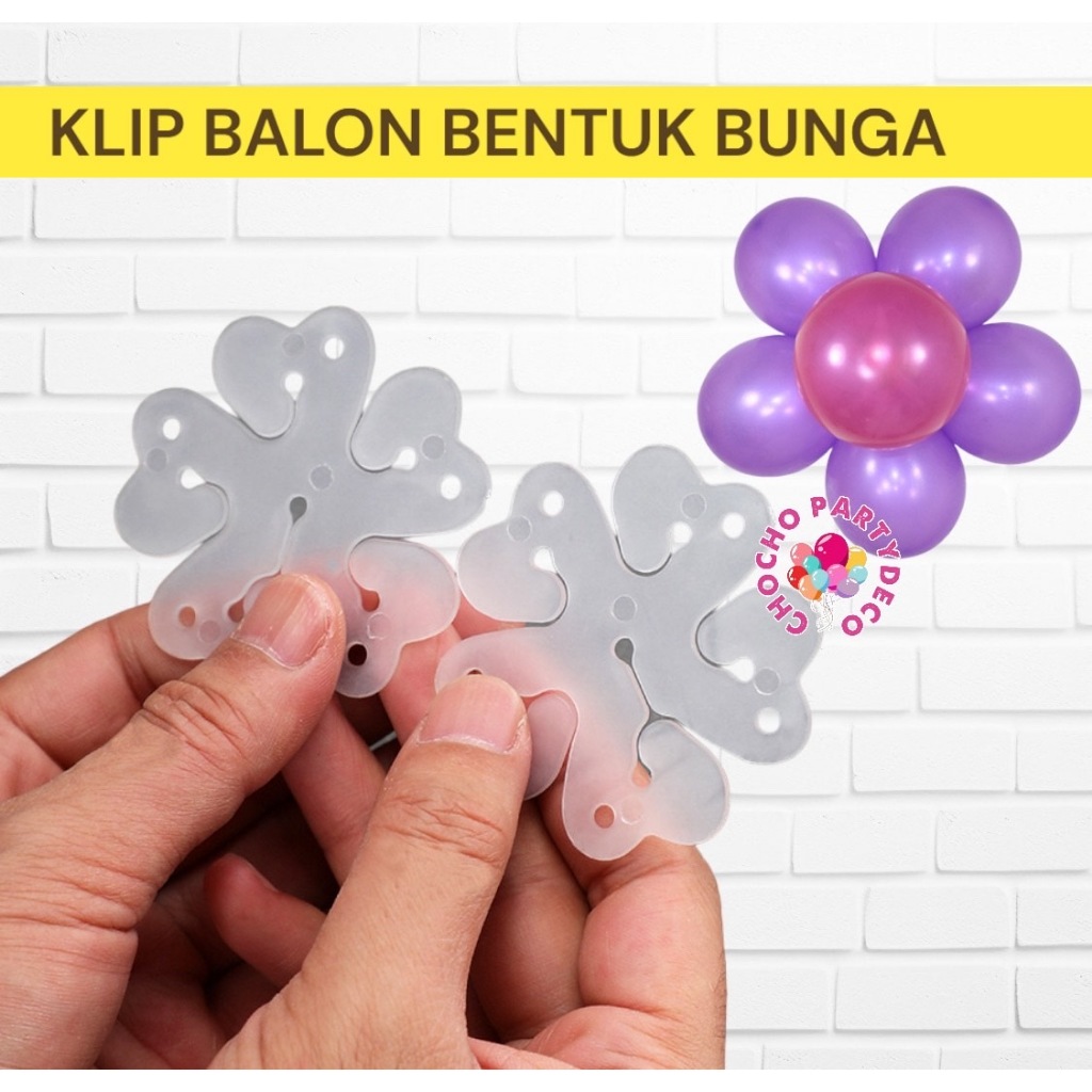 Jual Klip Balon Bunga / Klip Bunga | Shopee Indonesia