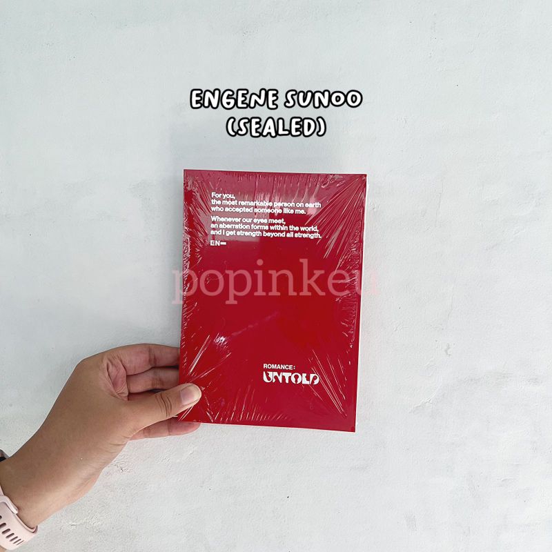 Jual [READY STOCK] ENHYPEN - 2nd Album [ROMANCE : UNTOLD] XO (PHOTOBOOK ...