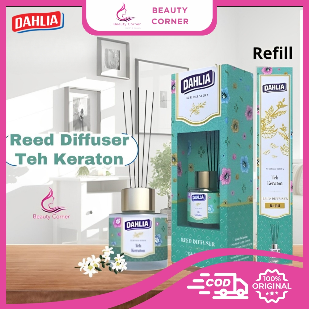 Jual Dahlia Reed Diffuser Teh Keraton Pengharum Ruangan | Shopee Indonesia