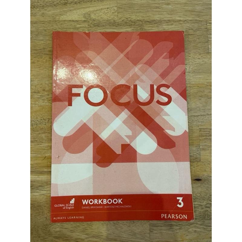 Jual PEARSON FOCUS 3 STUDENT’S BOOK WORKBOOK/ BUKU BEKAS BAHASA INGGRIS ...