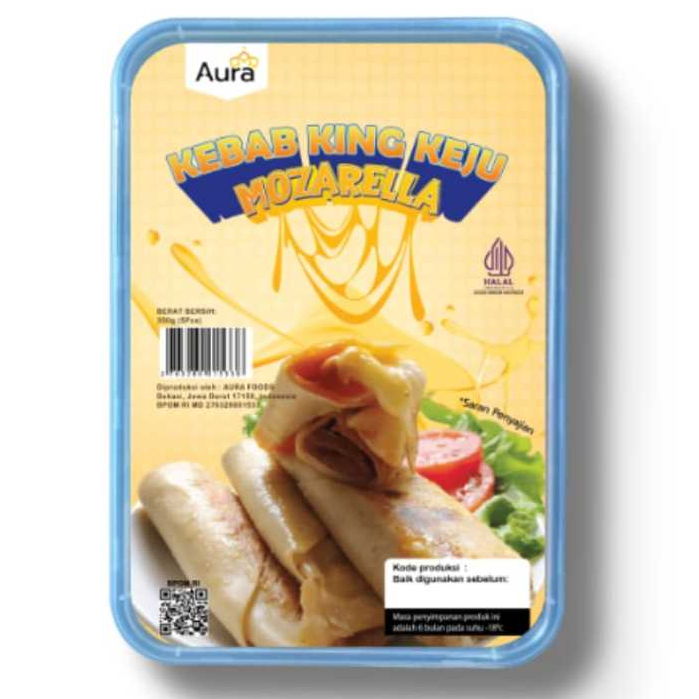 Jual Kebab King Ori / Kebab Mozarella 350gr Isi 8 | Shopee Indonesia