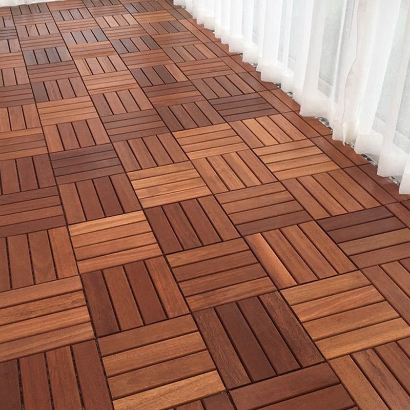Jual DECKING TILE KAYU JATI/LANTAI KAYU JATI ASLI/GARDEN TILE/LANTAI ...