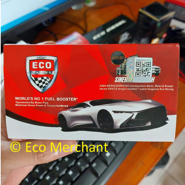 Jual Eco Racing Mobil Bensin 1 Box isi 10 Sashet Original | Shopee ...