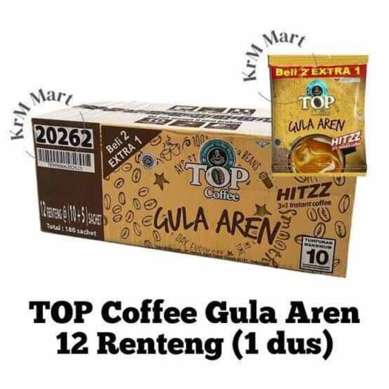 Jual kopi top gula aren 22gram rentengan 1 box | Shopee Indonesia