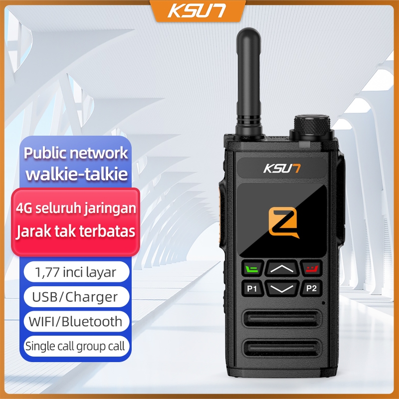 Jual KSUN KSW Handy TalkieI ZL35 Applicable To POC ZELLO Kartu Sim 4G ...