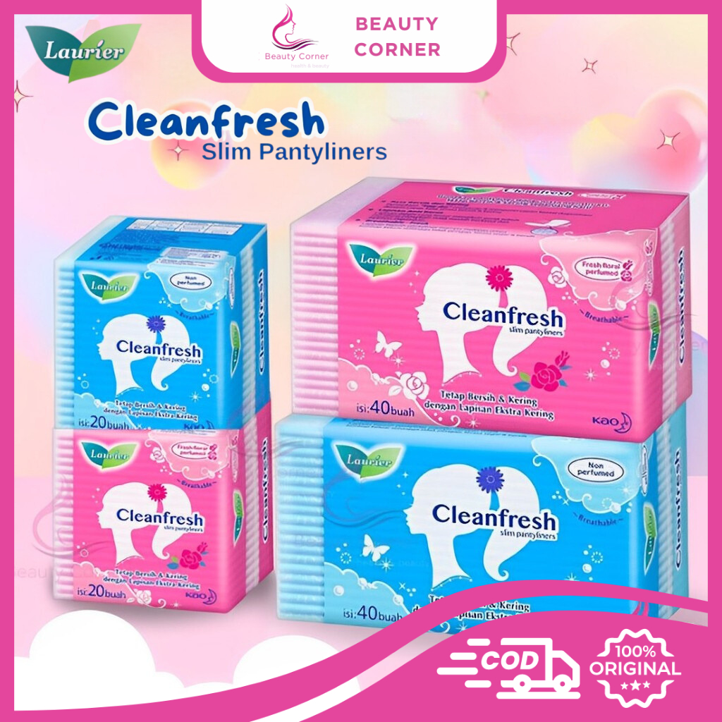 Jual Laurier Pantyliner CleanFresh | Shopee Indonesia