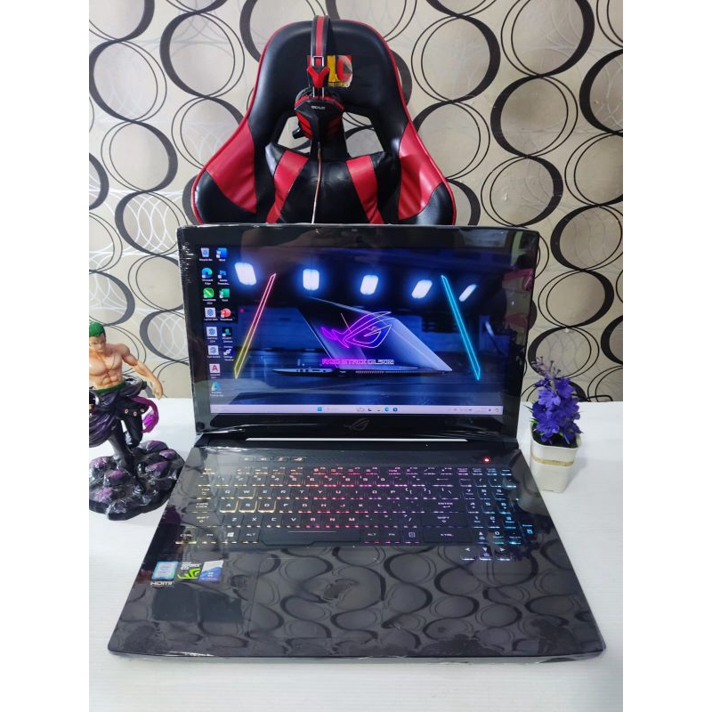 Jual Laptop Asus ROG GL503GE Core i7 RAM 16Gb SSD 256Gb HDD 1TB NVIDIA ...
