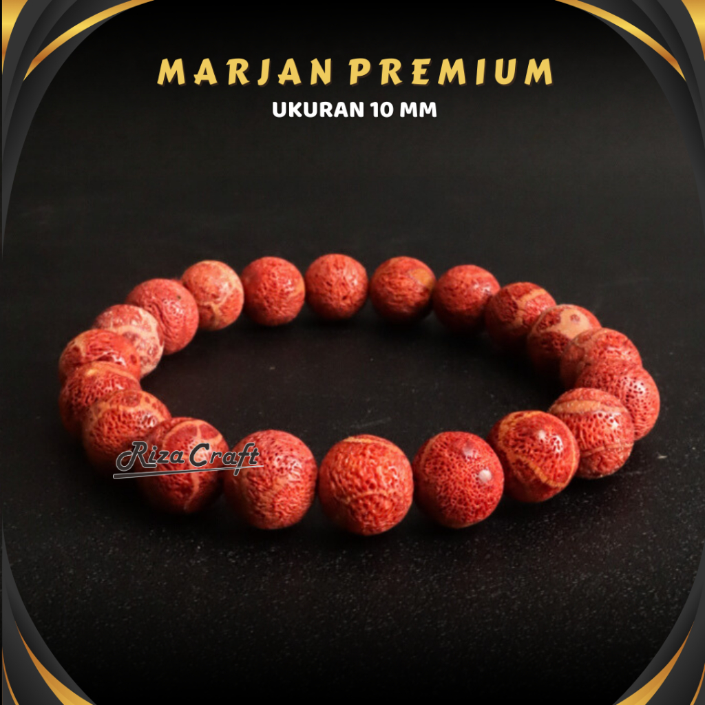 Jual Gelang Batu Akik Marjan Merah Red Coral Asli Alam Natural | Shopee ...