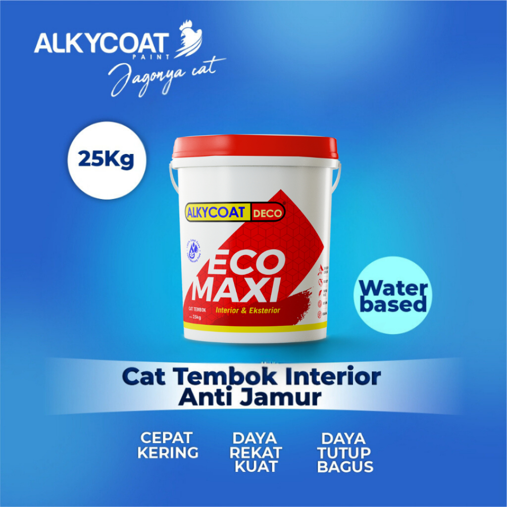 Jual CAT TEMBOK INTERIOR / Cat Dinding Anti Jamur / Cat Dinding ...