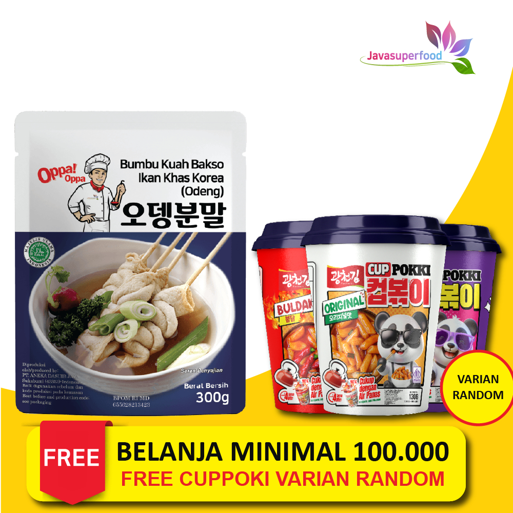 Jual (Halal) [OPPA-OPPA] Bumbu Saus kuah Soup Oden Odeng Eomuk Fish ...