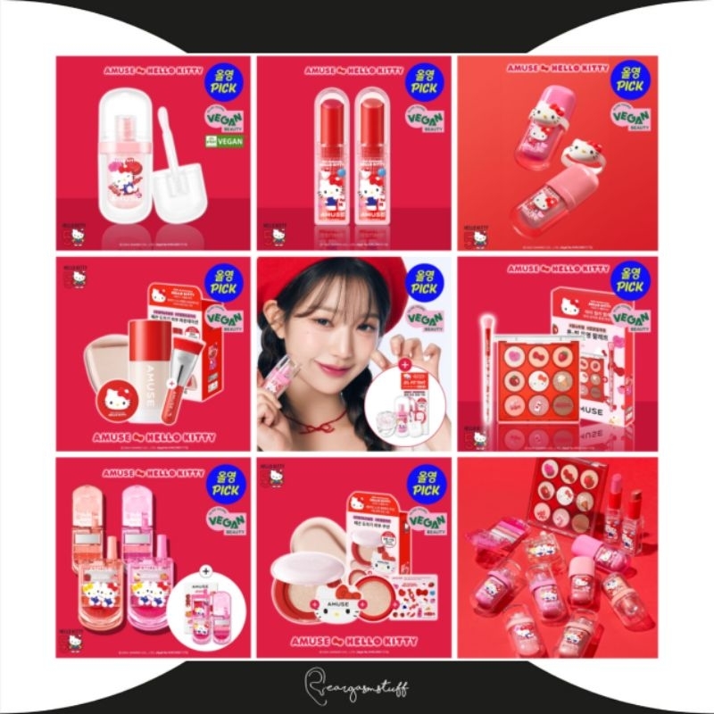 Jual (PO BUKAN READY STOCK) AMUSE X HELLO KITTY JANG WONYOUNG OFFICIAL ...
