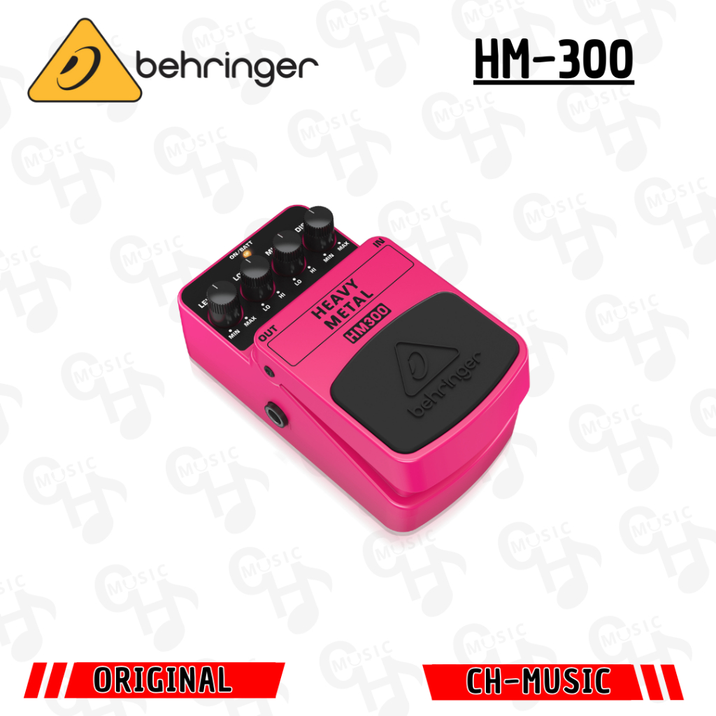 Jual Behringer HM300 Heavy Metal Distortion Effects Pedal Original ...