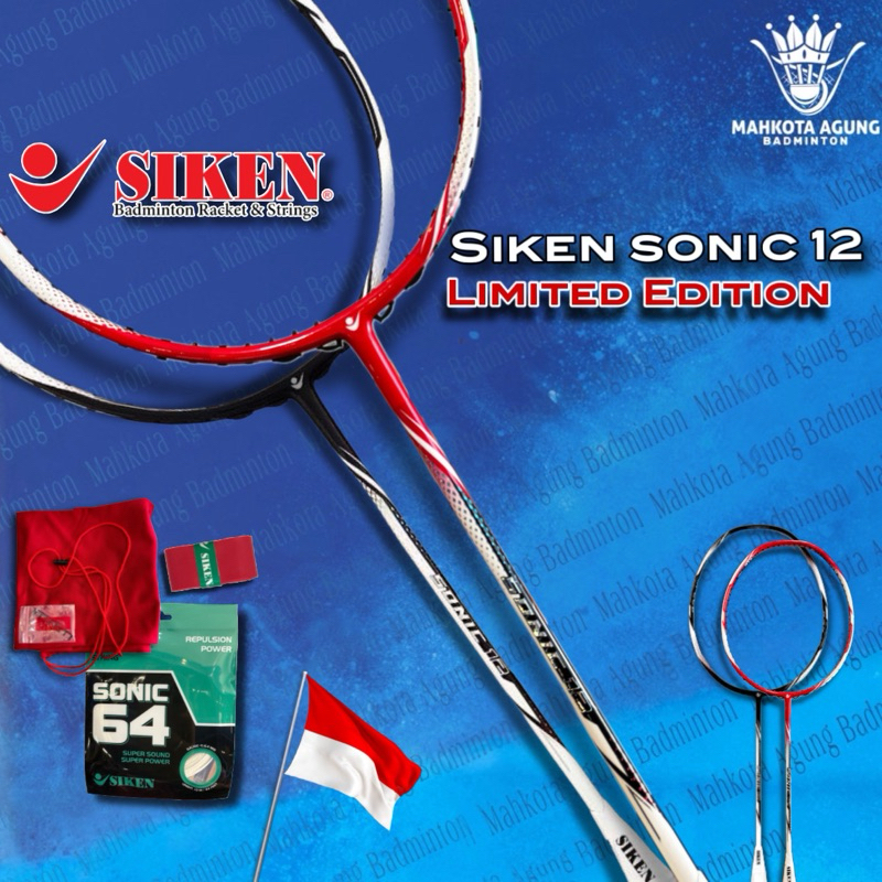 Jual RAKET BADMINTON BULUTANGKIS VIRAL SIKEN SONIC 20 NEW 12 ORIGINAL ...