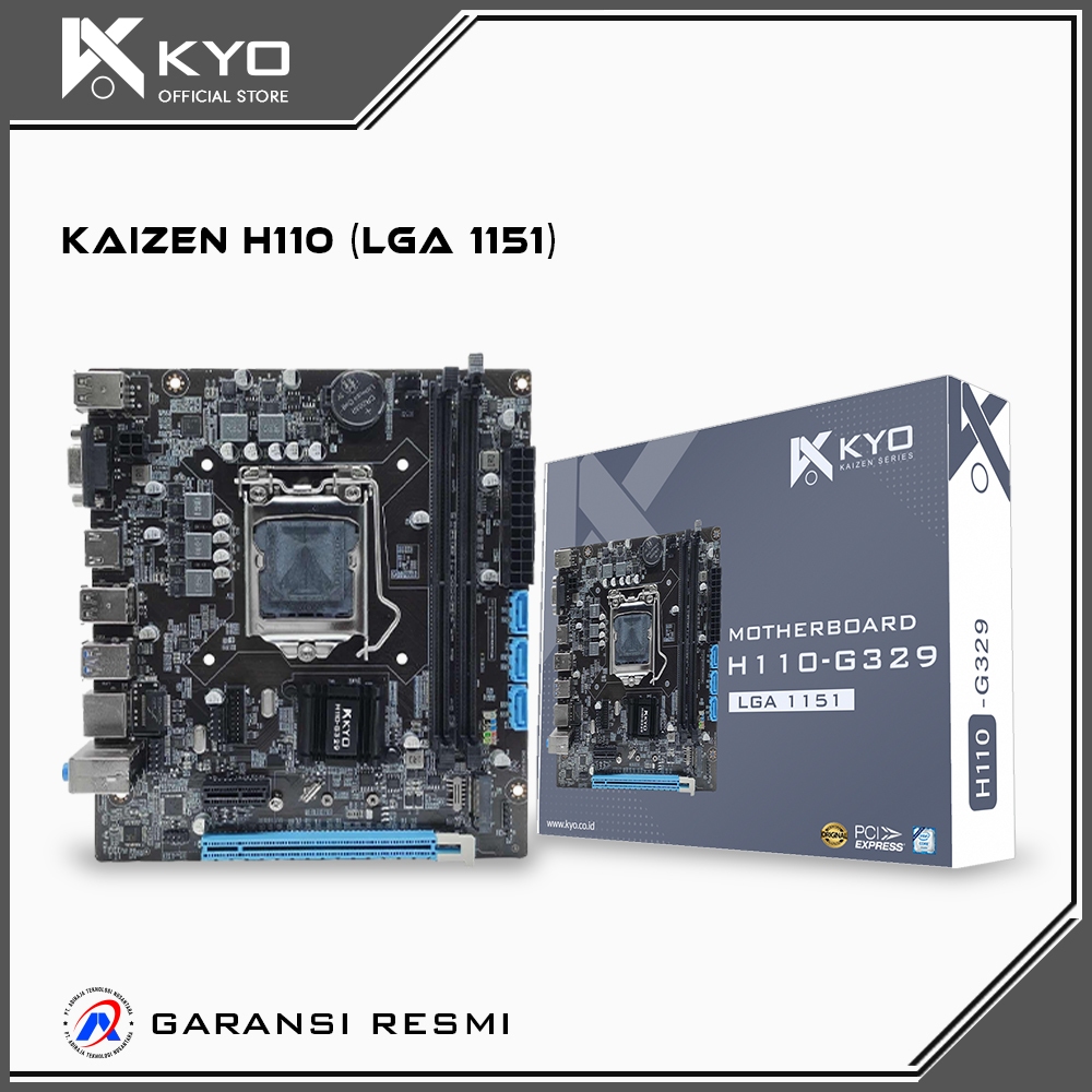 Jual KYO KAIZEN Motherboard H110 Socket LGA1151 DDR4 Mobo H110 INTEL ...