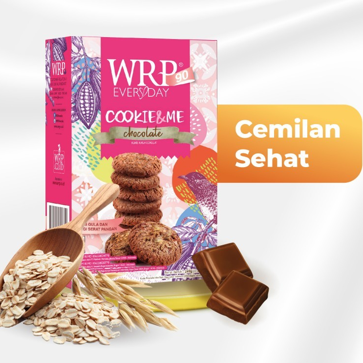 Jual WRP Cookies Chocolate 240gr (12x20gr) | Shopee Indonesia