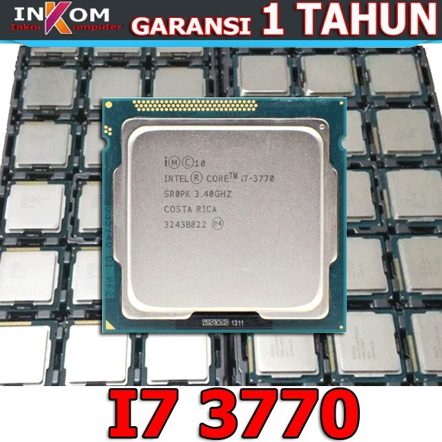 Jual Processor Intel Core i7 3770 LGA 1155 DAN Fan Intel | Shopee Indonesia