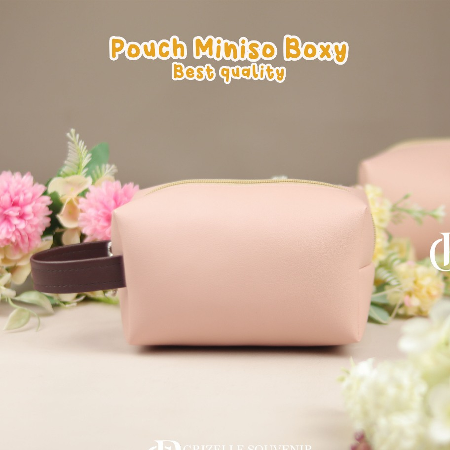 Jual Pouch Miniso Boxy Kemas Plastik + Rollpaper | Shopee Indonesia