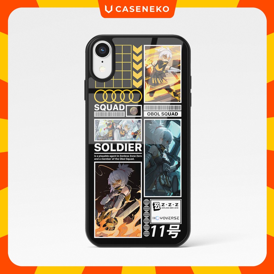 Jual Custom Case Soldier 11 Zenless Zone Zero ZZZ Casing Phone HP 8 ...