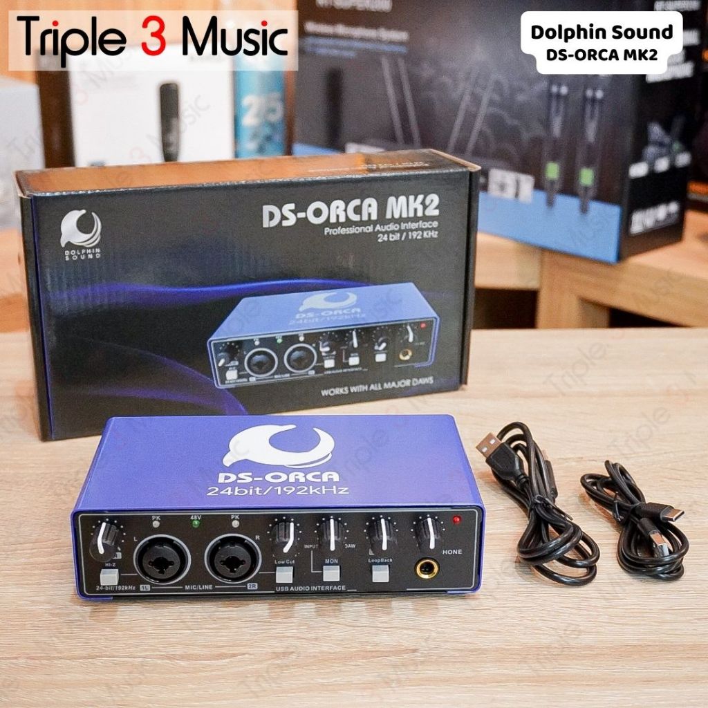 Jual DOLPHIN SOUND DS-ORCA DS ORCA MK II MK3 Soundcard audio interface ...