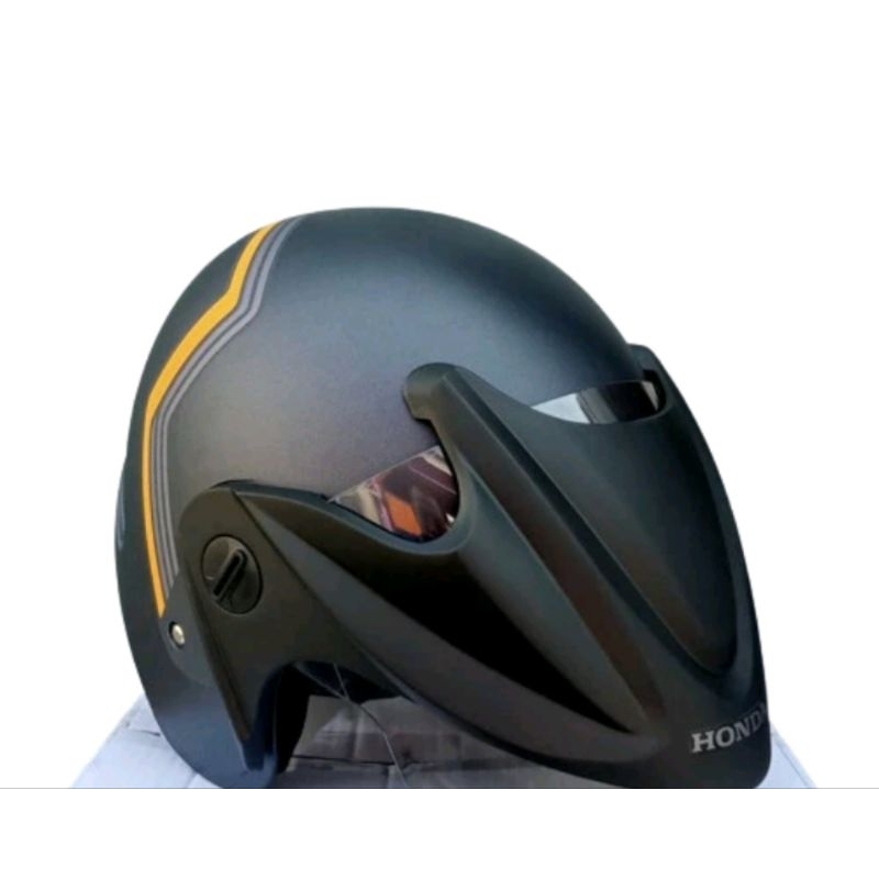 Jual Helm Honda Half Face BLV2 Original AHM | Shopee Indonesia