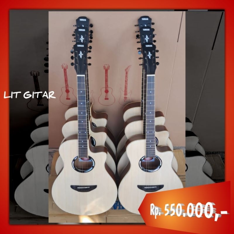 Jual Gitar Akustik Custom Apx Yamaha ( Pengiriman Instan ) | Shopee ...