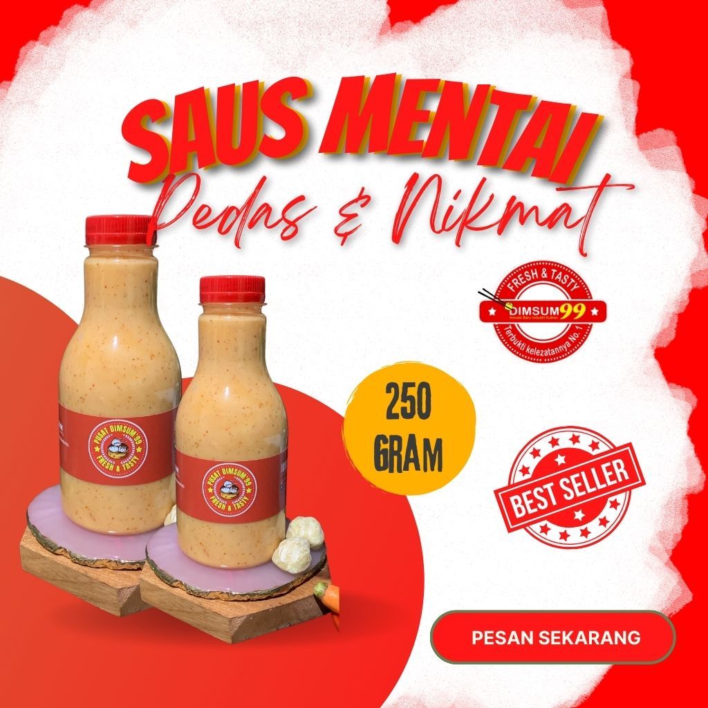 Jual Saos Mentai Enak Murah & Halal Gurih Bikin Ketagihan | Shopee ...