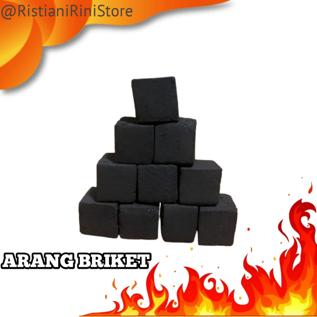 Jual ARANG BRIKET / ARENG BRIKET ARENG KAYU / BRIKET KUBUS 750gr ...