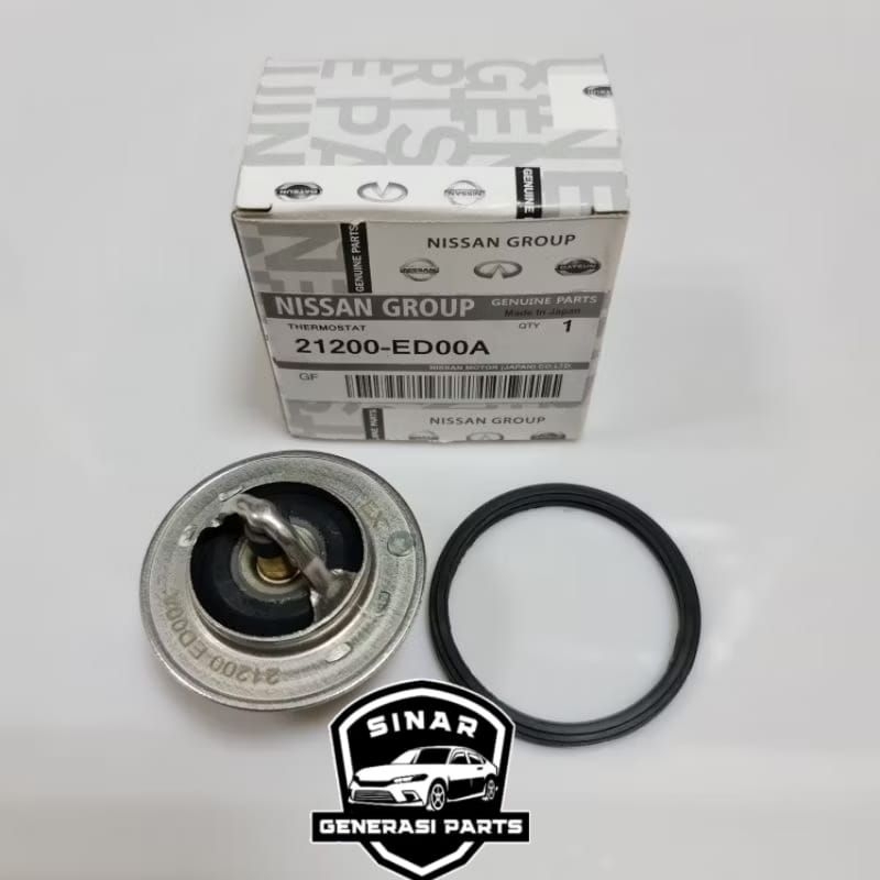 Jual THERMOSTAT RADIATOR LIVINA JUKE MARCH DATSUN GO LATIO ASLI ...