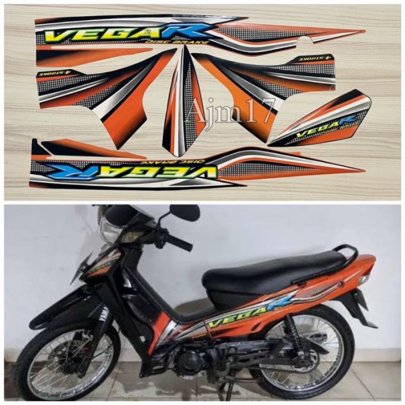 Jual Lis les polet sticker strip stripping stiker setiker motor Yamaha ...