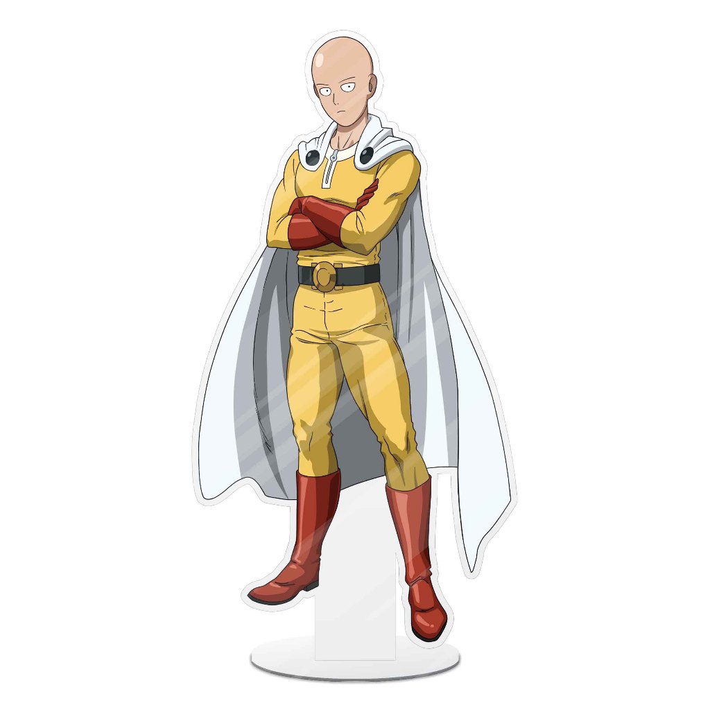 Jual Stand akrilik figure anime SAITAMA standee 20cm - ONE PUNCH MAN ...