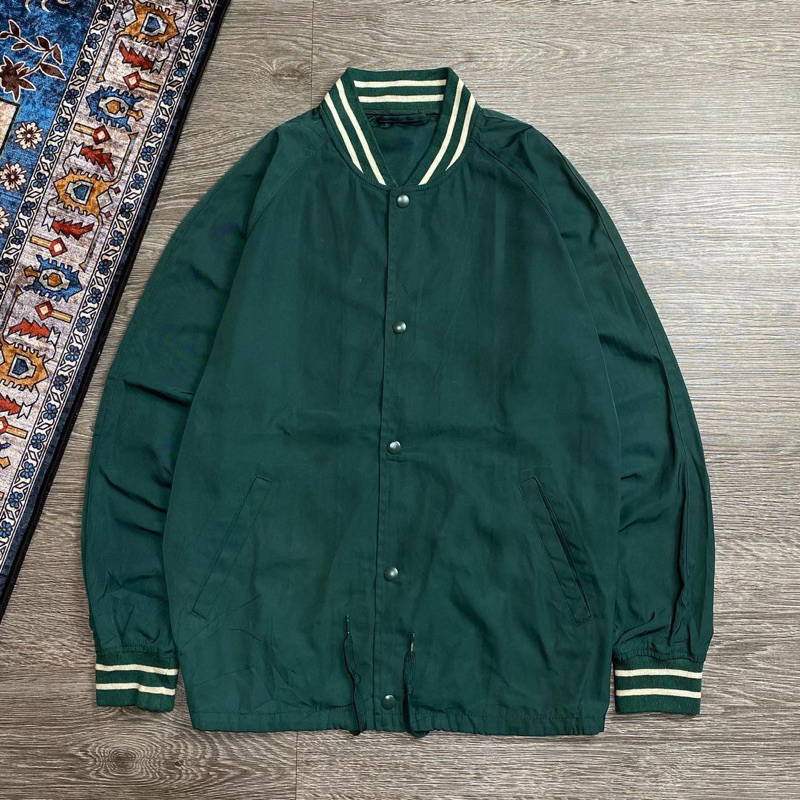 Jual GU UNIQLO VARSITY COACH JACKET | Shopee Indonesia