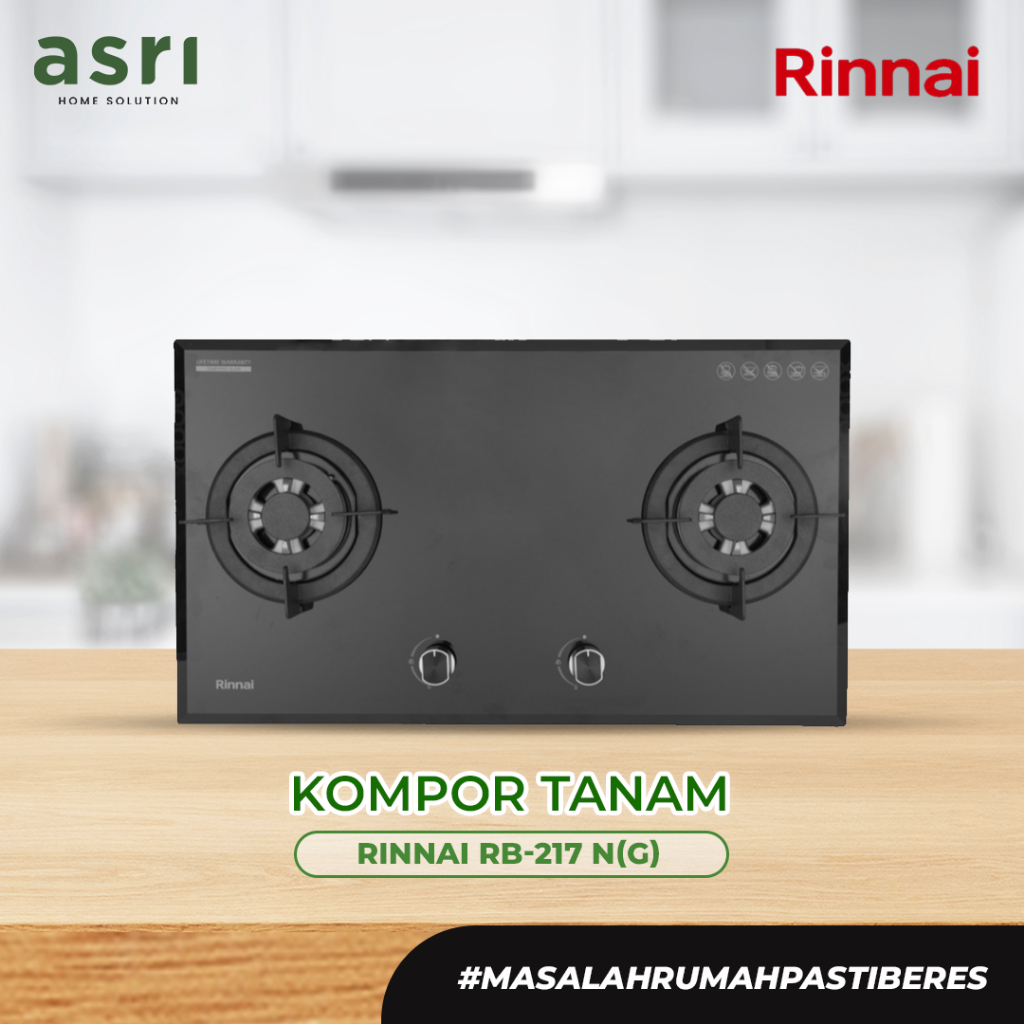 Jual Kompor Tanam Rinnai RB-217N(G) | Shopee Indonesia