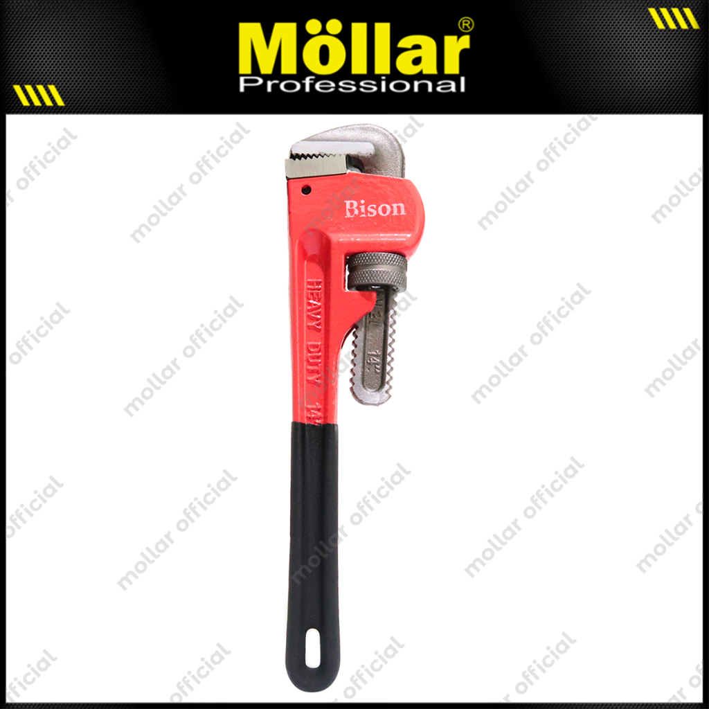 Jual BISON Kunci Pipa 14 Inch Heavy Duty Pipe Wrench Kunci Inggris ...