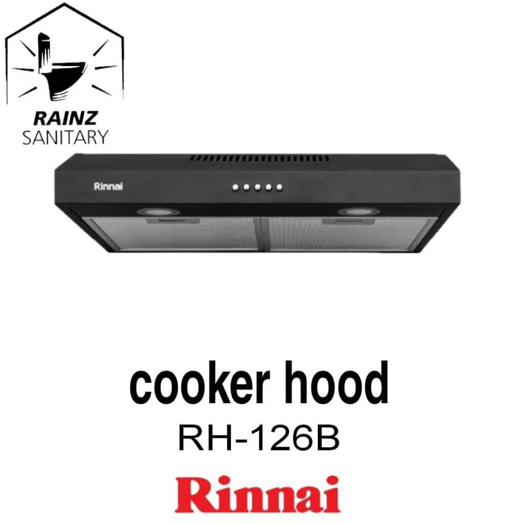 Jual Cooker Hood Rinnai RH-126B Black - Tudung Hisap Asap Garansi Resmi Rinnai | Shopee Indonesia