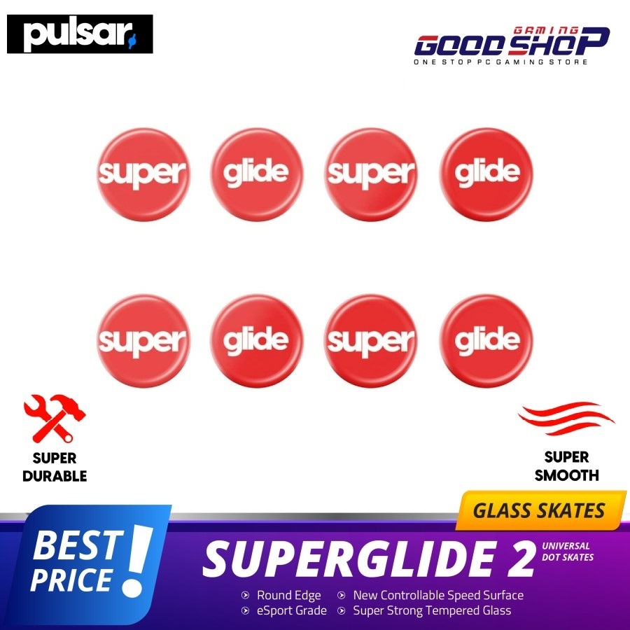 Jual Pulsar Superglide 2 Dot Skates for Mouse | Shopee Indonesia