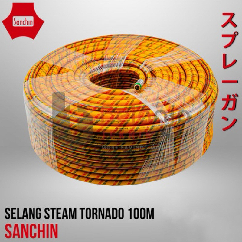Jual Selang SANCHIN ASLI 100 meter Selang High Pressure Sanchin Tornado ...