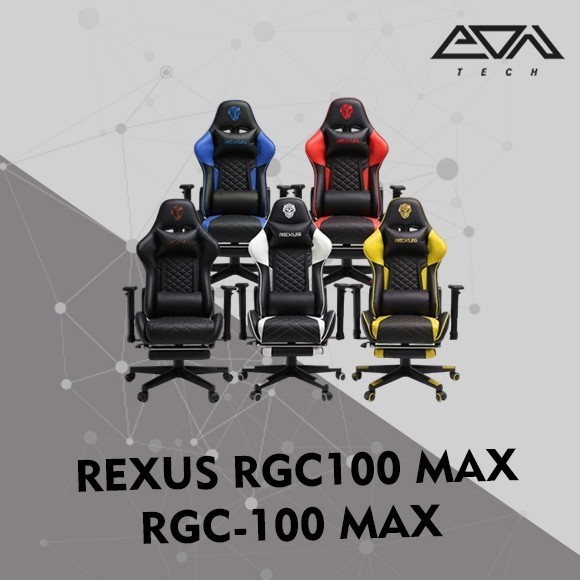 Jual Rexus RGC100 Max RGC-100 Max Gaming Chair | Kursi | Shopee Indonesia