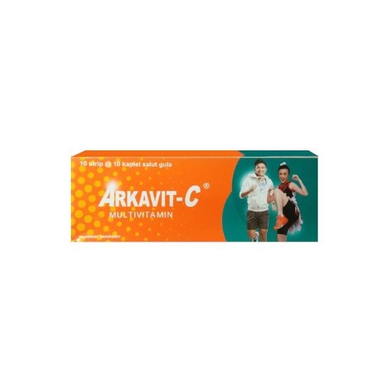 Jual ARKAVIT-C TAB 100S (1 STRIP = 10 TABLET) | Shopee Indonesia