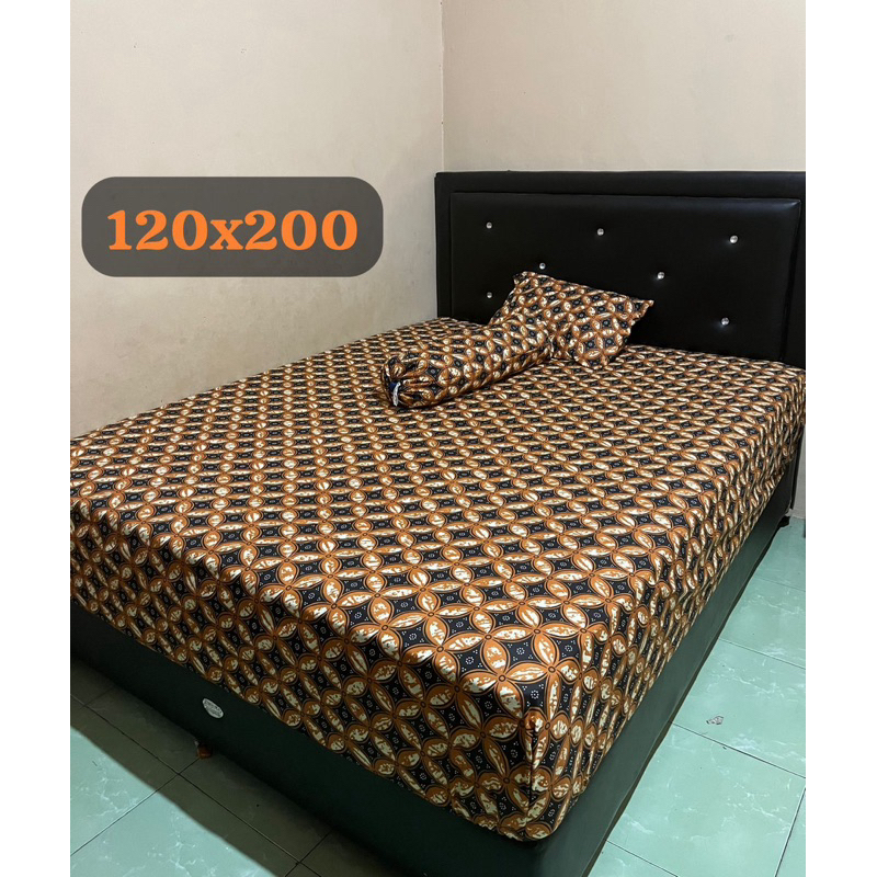 Jual SPREI MOTIF BATIK 120X200 TINGGI 30 CM | Shopee Indonesia