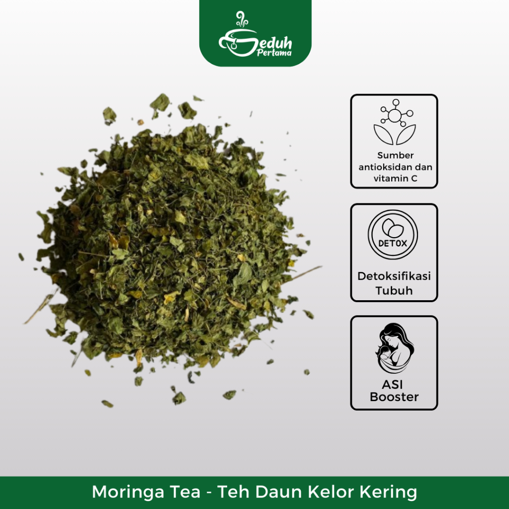 Jual Seduh Pertama Moringa Tea / Teh Daun Kelor / Superfood Moringa ...