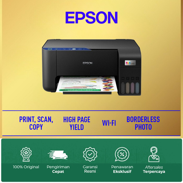 Jual Epson EcoTank L3251 A4 Wi-Fi All-in-One Ink Tank | Shopee Indonesia
