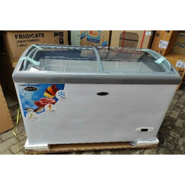 Jual Chest Freezer Sliding Door Frigigate F-330SD LV 330 Liter | Shopee ...