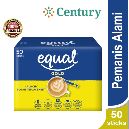 Jual EQUAL GOLD 50STICKS / PEMANIS / GULA/ MAKANAN / MINUMAN | Shopee ...