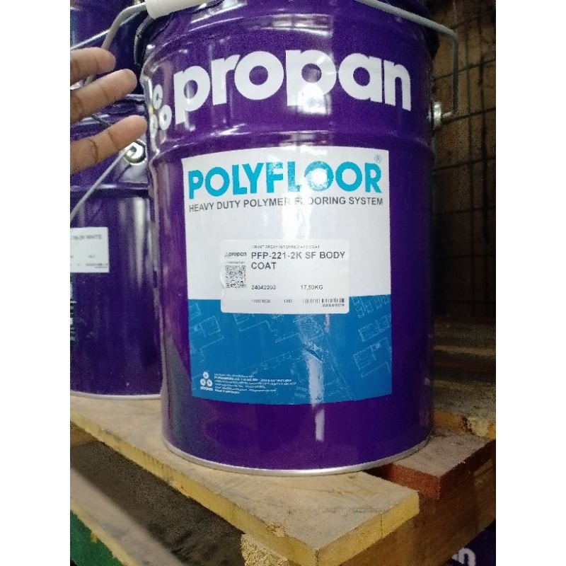 Jual CAT LANTAI PROPAN POLYFLOOR BODY COAT PFP-221 SF | Shopee Indonesia