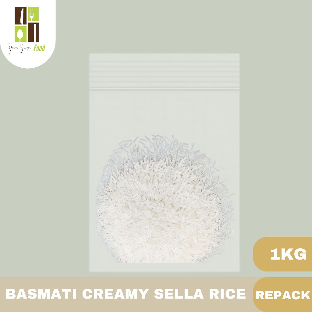 Jual Basmati Creamy Sella Rice Longest Grain / Beras Basmati Kemasan ...