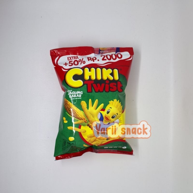 Jual Chiki Twist Roasted Corn 1 Renceng 10 pcs | Shopee Indonesia